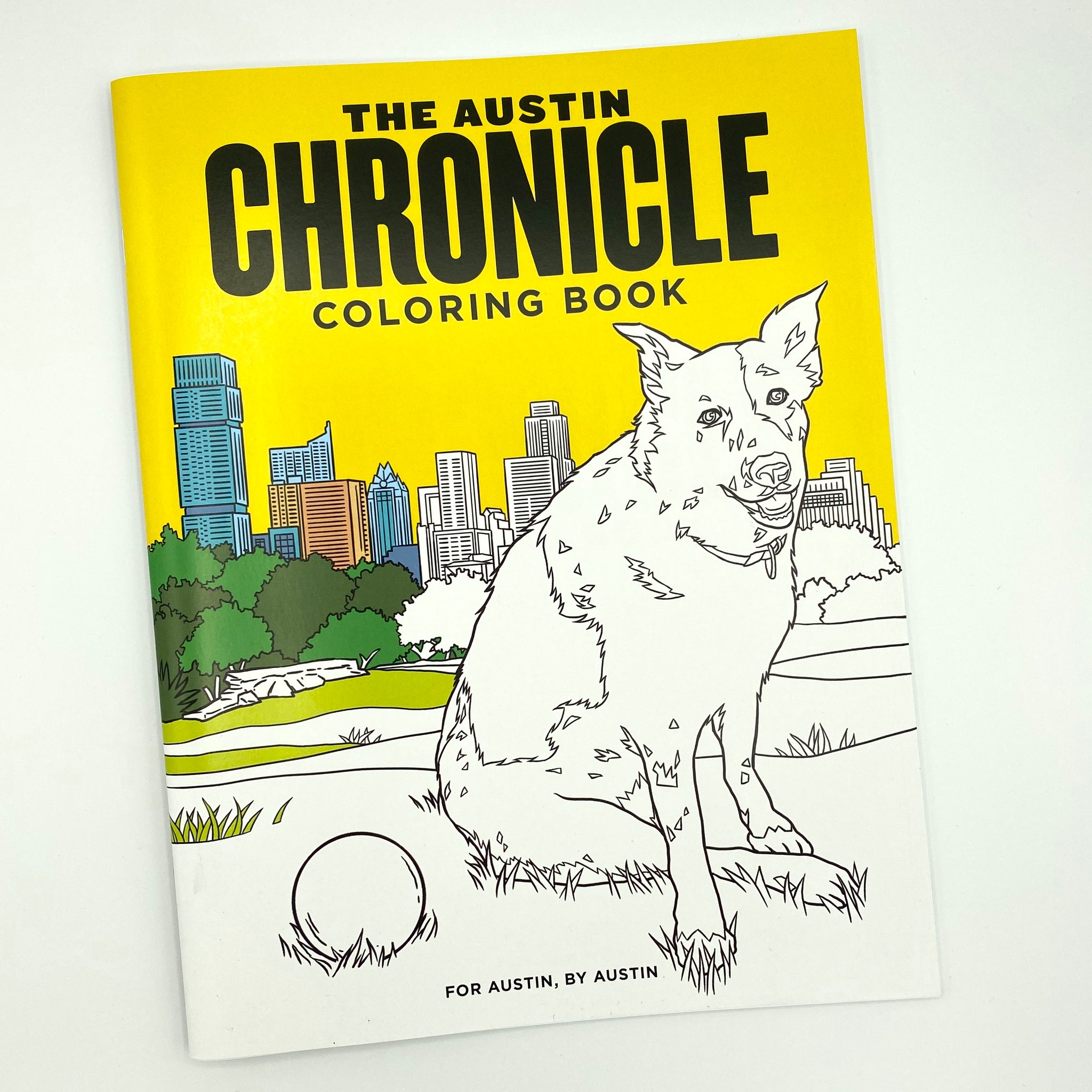 Austin Coloring Book – Blue Genie Art Bazaar