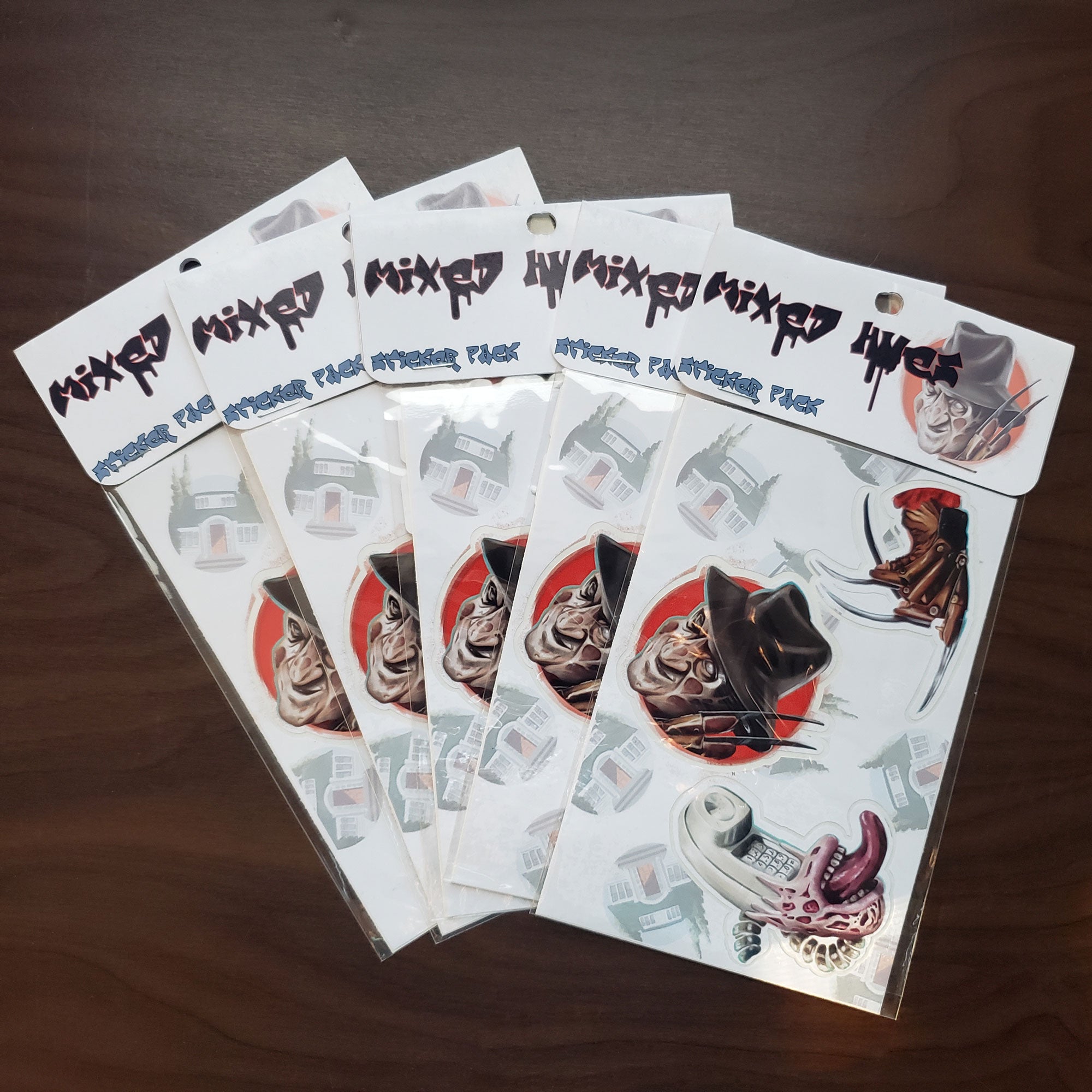 Nightmare Sticker Packs – Blue Genie Art Bazaar